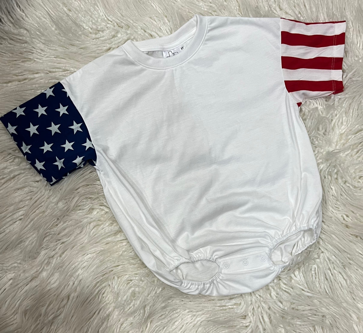 Stars And Stripes Romper Lr Blanks 0377